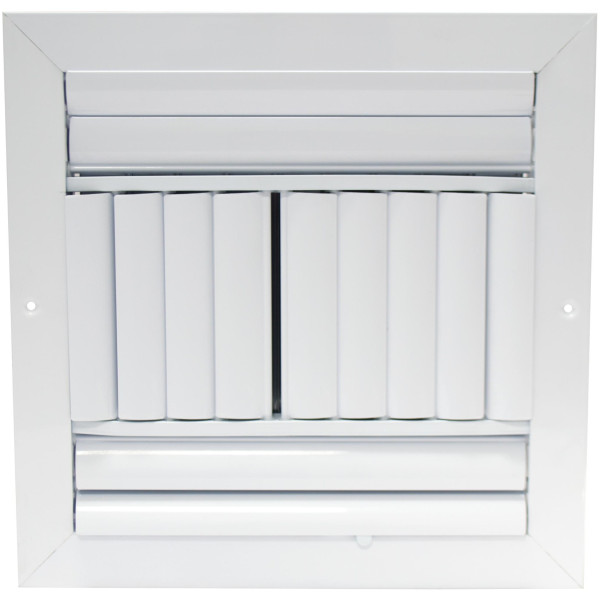 laminaire-cl4m1010-10x10-4-way-white-curved-blade-ceiling-diffuser-with ...