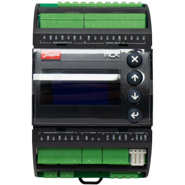 Danfoss Mcx06d Programmable Controller 6 Relays 24v Communication Canbus Modbus Rs485 080g0112