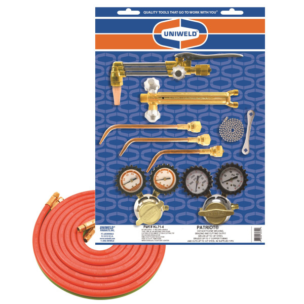 uniweld-kl71-4-welding-brazing-and-cutting-outfit-includes-welding ...