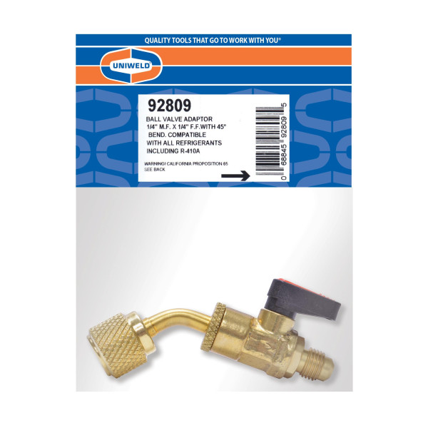 Ball Valve Add-On Uniweld Red UVB14 / 92809